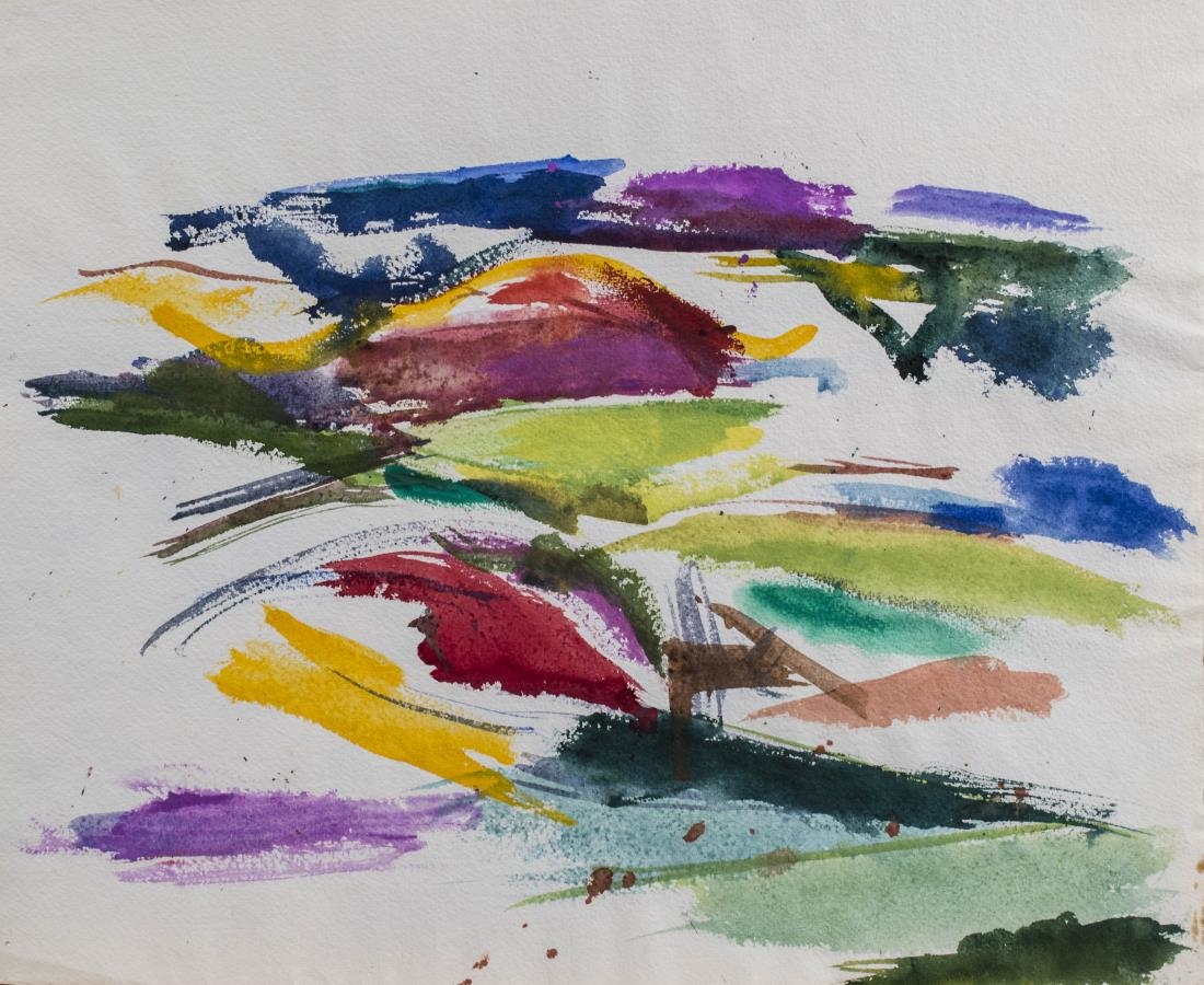 Giorgio Cavallon | Three abstract expressionist drawings | MutualArt