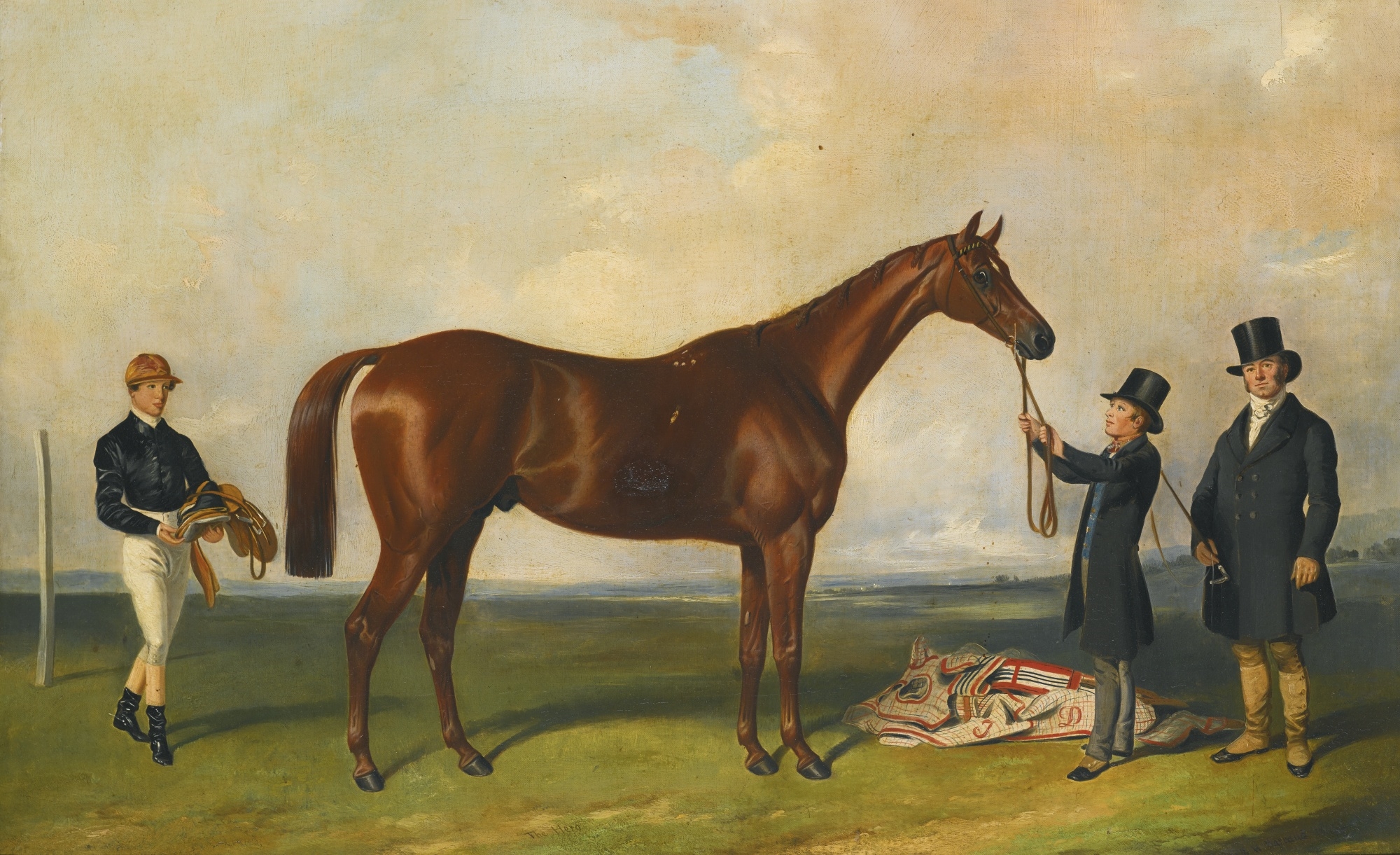 Henry Barraud | THE HERO, A BAY RACEHORSE (1847) | MutualArt