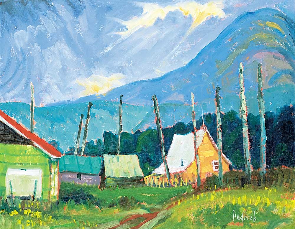 Ron Hedrick | Indian Village | MutualArt