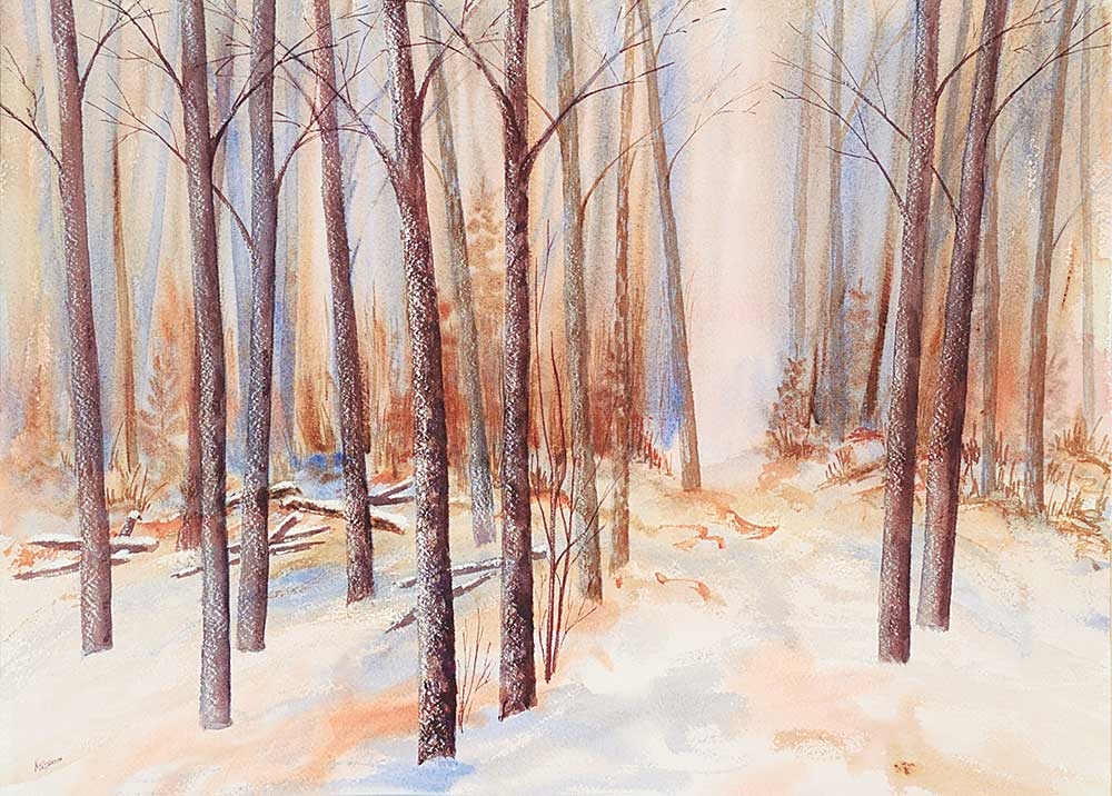Neil Patterson | Untitled - Winter Walk | MutualArt