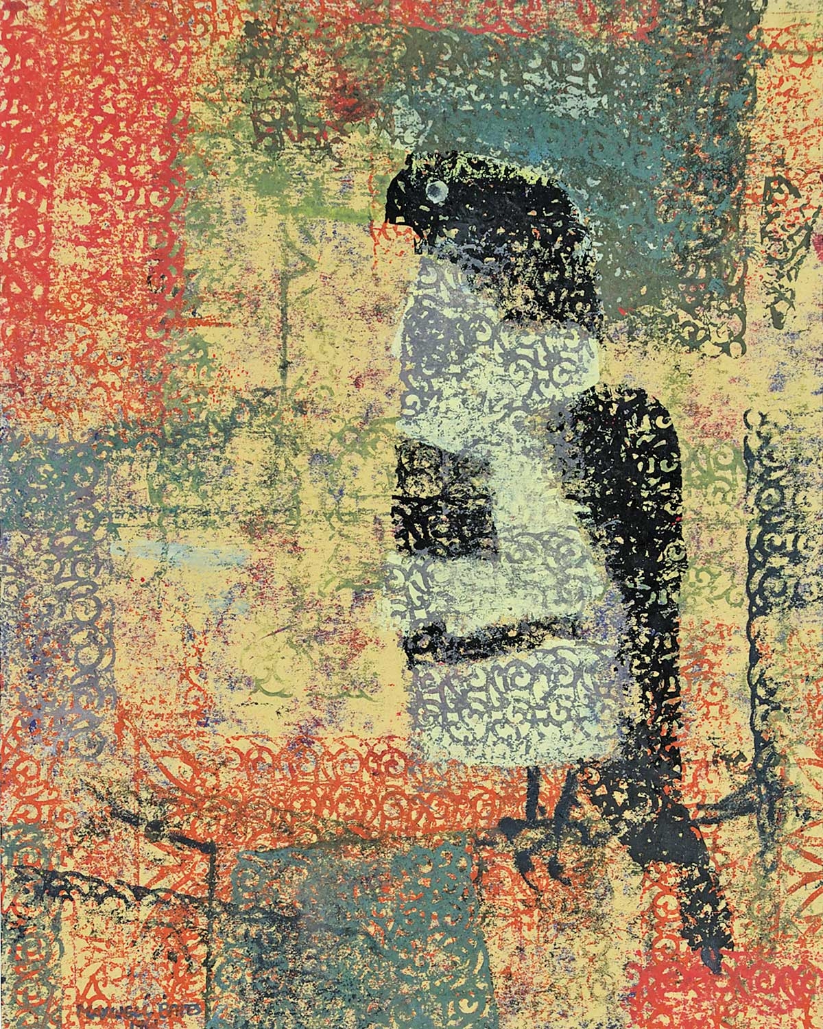 Maxwell Bennett Bates | Untitled - Bird (1961) | MutualArt