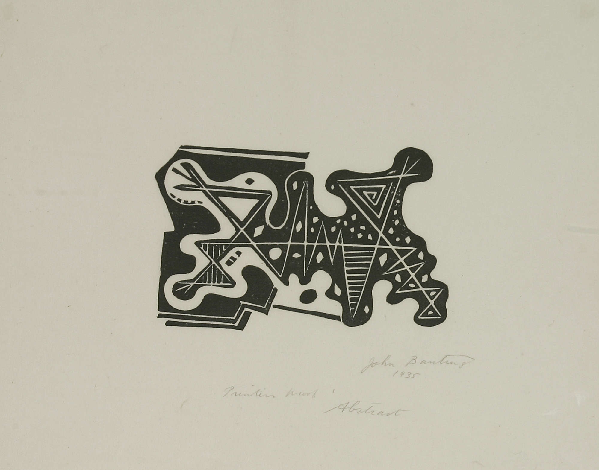 John Banting | ABSTRACT (1935) | MutualArt