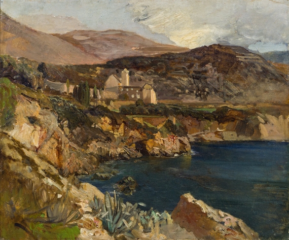 Emil Jakob Schindler | The Monastery S. Giacomo of Ragusa (1888 ...