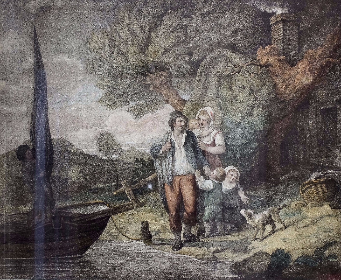 Joseph Barney | The Fishermen Going Out | MutualArt