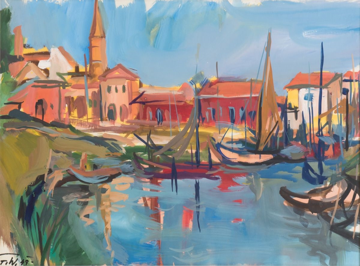 Franz Wlcek | Caorle (1949) | MutualArt