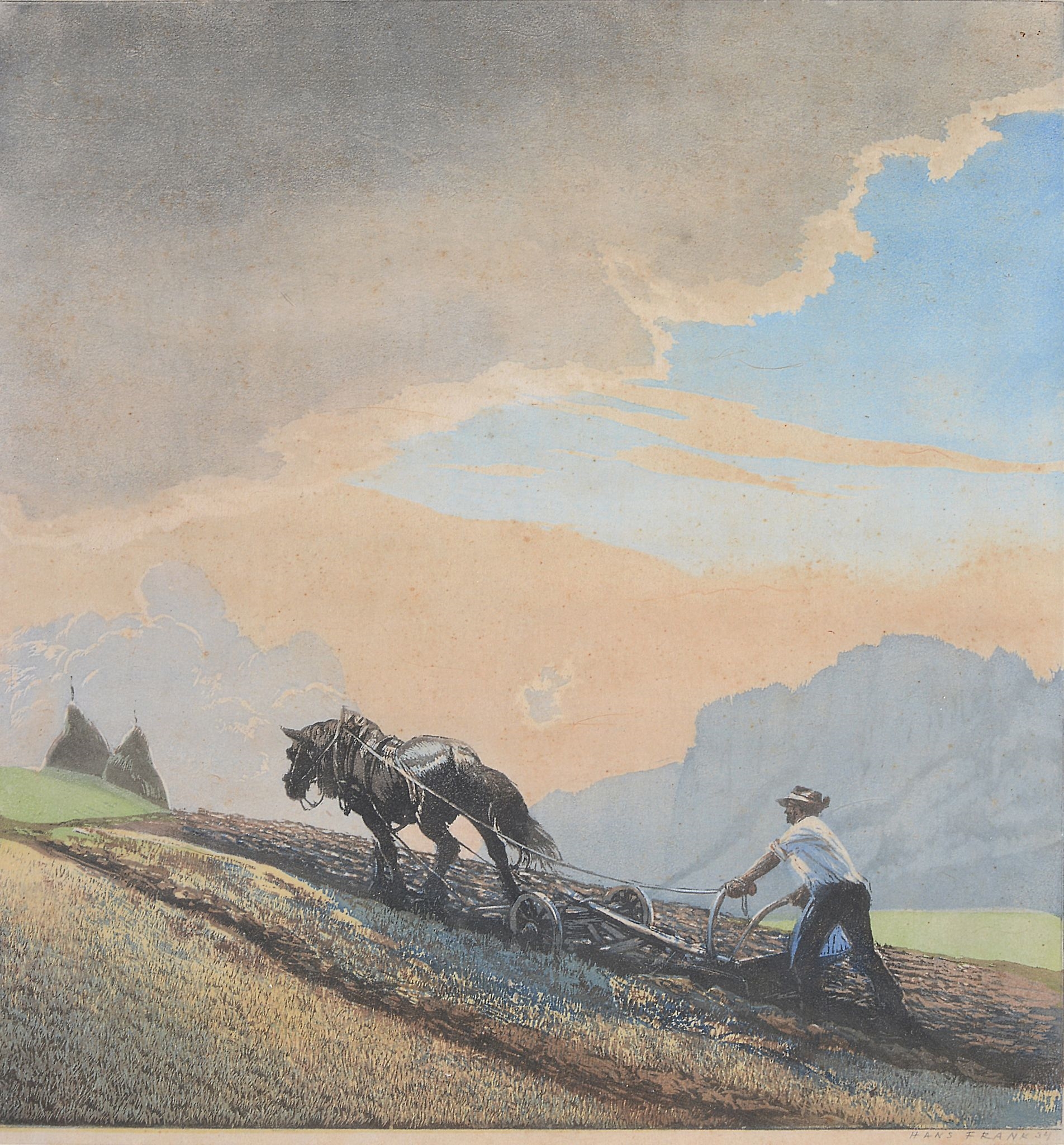 Hans Frank | 3 Works: Landscapes | MutualArt