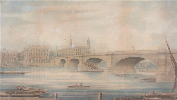 Gideon Yates | London Bridge and North Bank buildings | MutualArt