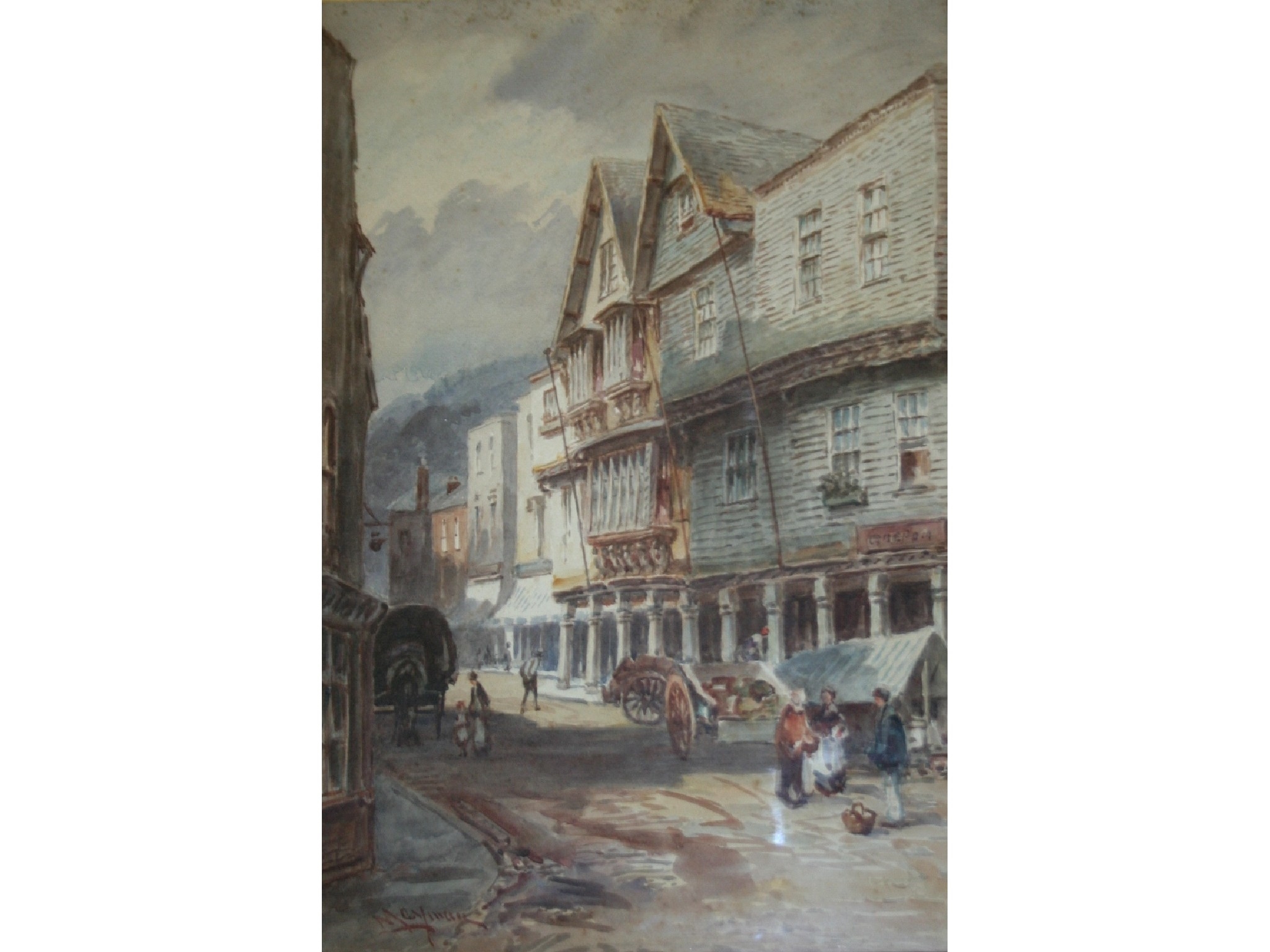 Alfred Leyman | THE BUTTER WALK, DARTMOUTH | MutualArt