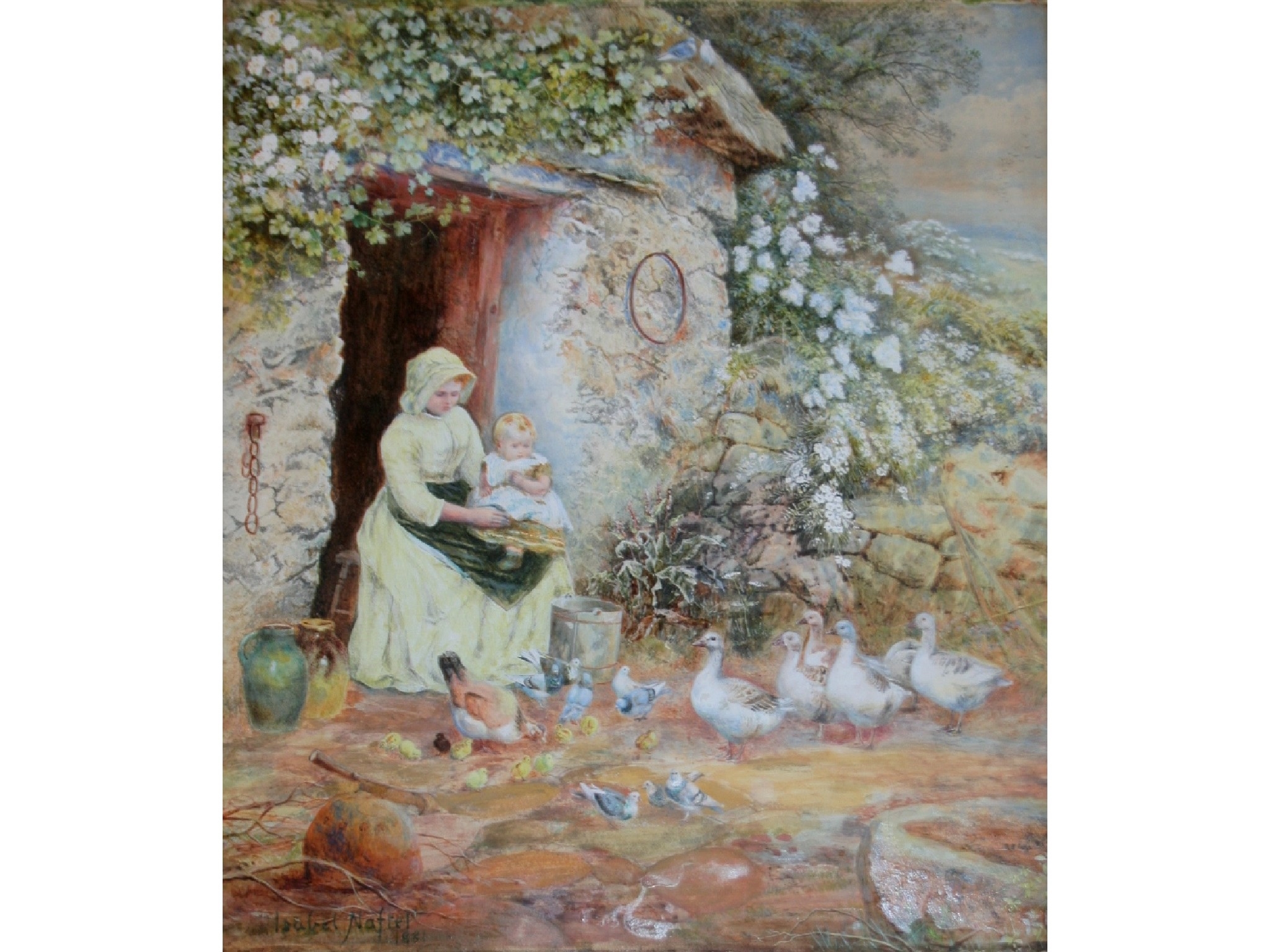 Isabel Naftel | FEEDING TIME (1881) | MutualArt