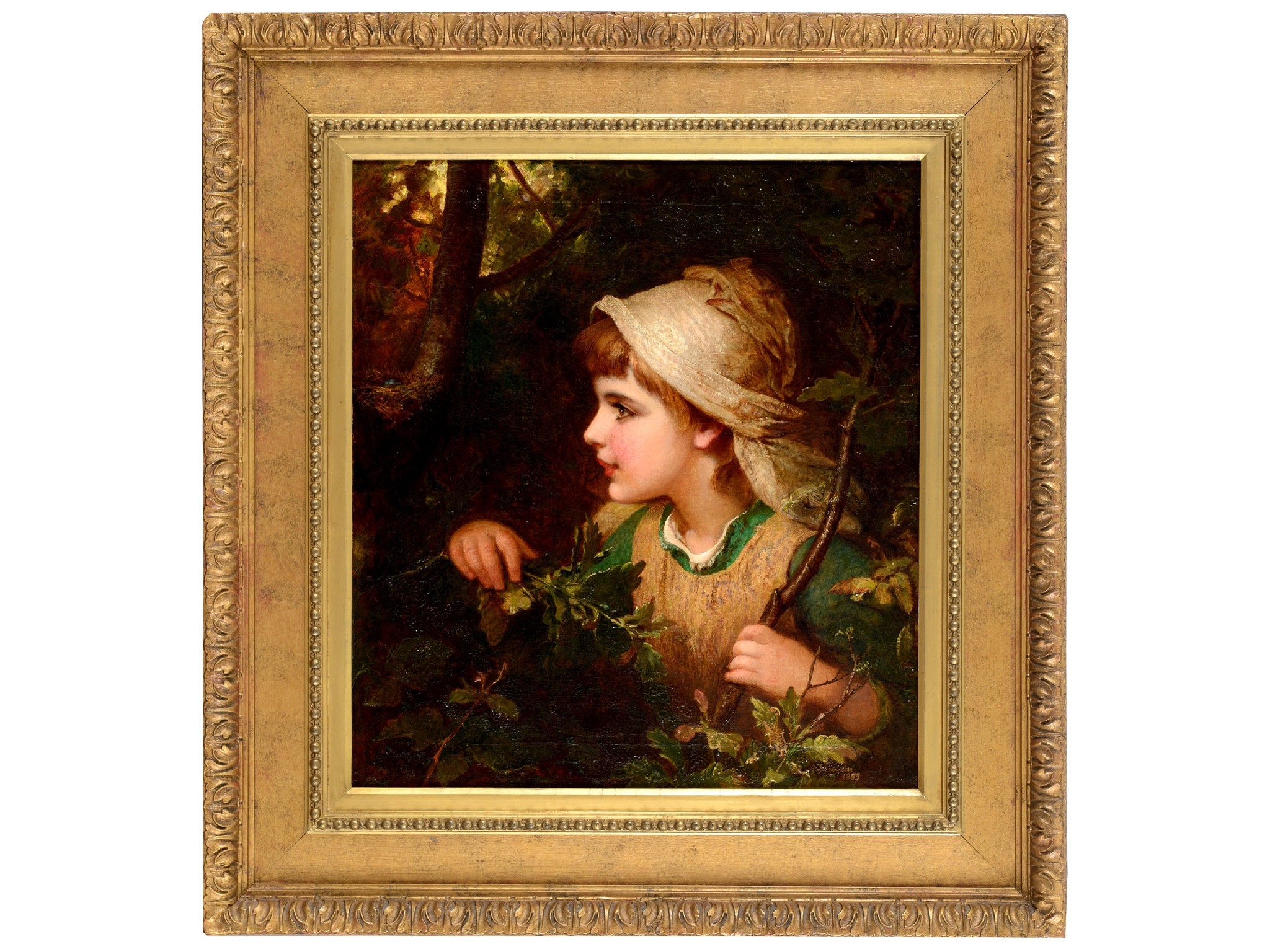 Alfred Fowler Patten | THE BIRD'S NEST IN DANGER (1885) | MutualArt