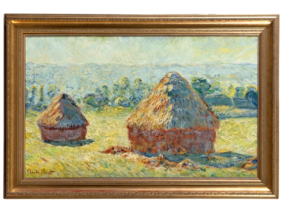 Claude Monet | LES MEULES | MutualArt