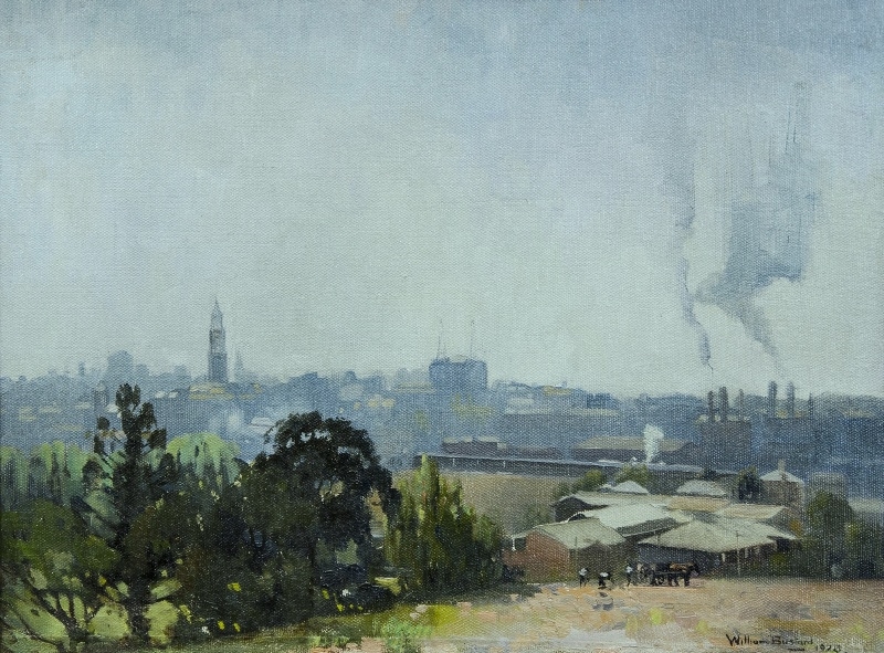 William Bustard | Brisbane from the South (1928) | MutualArt