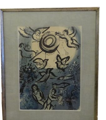 Marc Chagall | CREATION. de la série des Dessins pour la Bible, édition ...