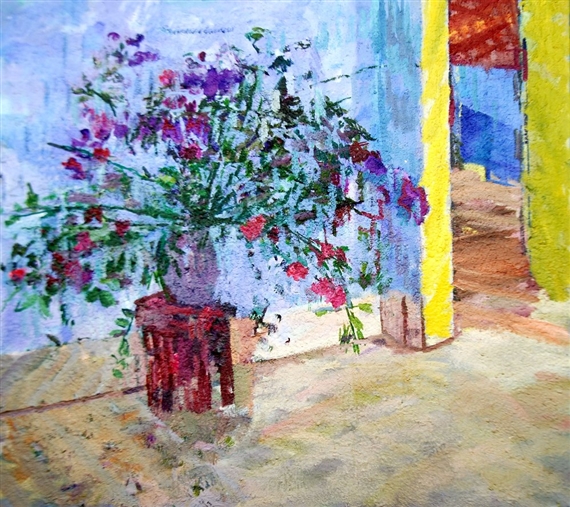 David Wild | Display of flowers | MutualArt