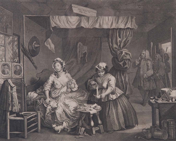 William Hogarth | The Harlot's Progress | MutualArt