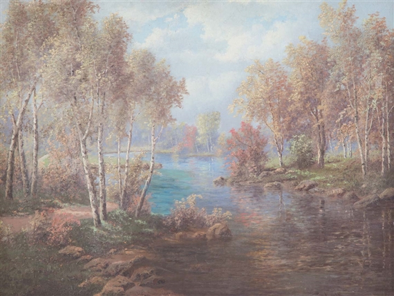 Richard Kruger | Impressionist Landscape | MutualArt