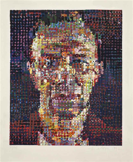 Chuck Close | Alex (1992) | MutualArt