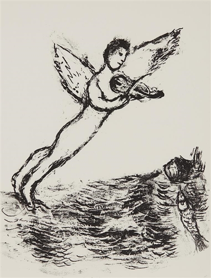Marc Chagall | The Tempest (1975) | MutualArt