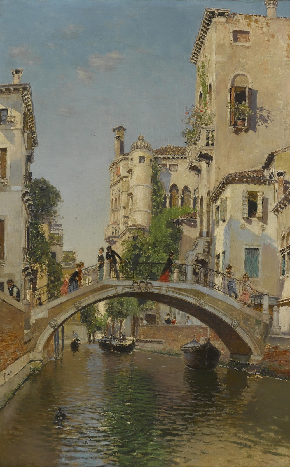Martin Rico y Ortega | A Venetian canal | MutualArt