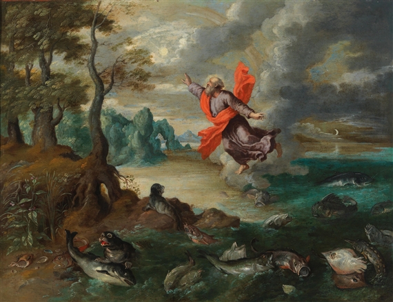 Jan Brueghel The Younger The Spirit Of God Hovering Over The Waters