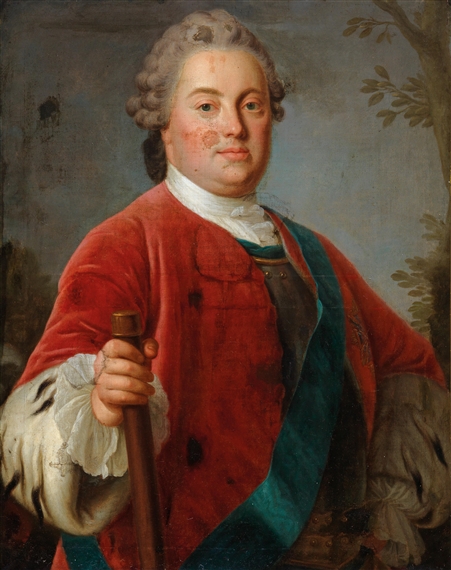 Pietro Rotari | Portrait of Prince Frederick Christian of Saxony ...