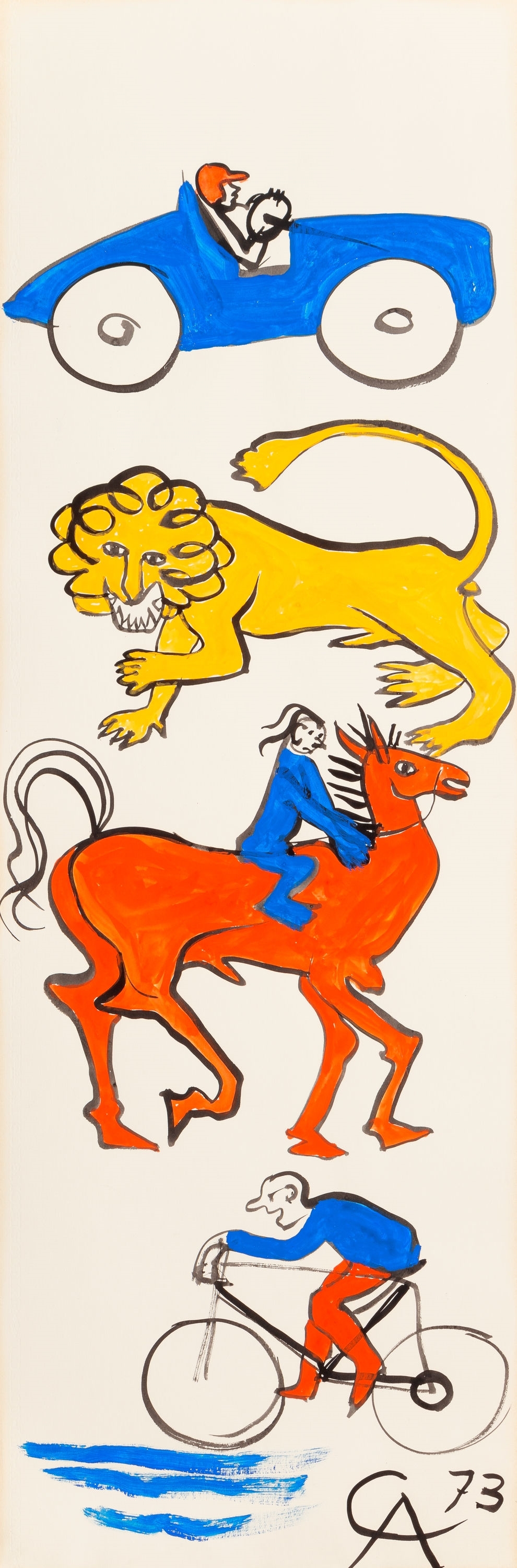 Alexander Calder | Puppet Man (1973) | MutualArt