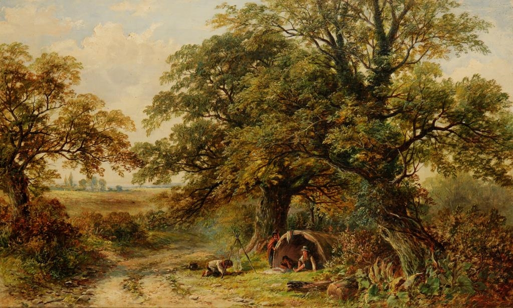 James Edwin Meadows | Gypsy Encampment | MutualArt
