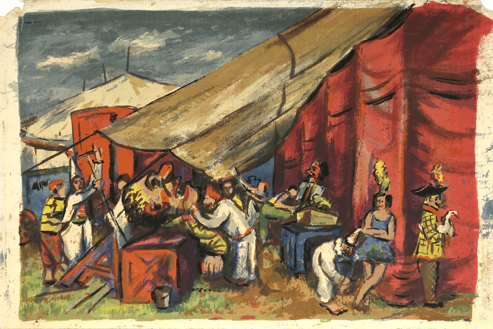 Leonard Pytlak | Back Stage | MutualArt