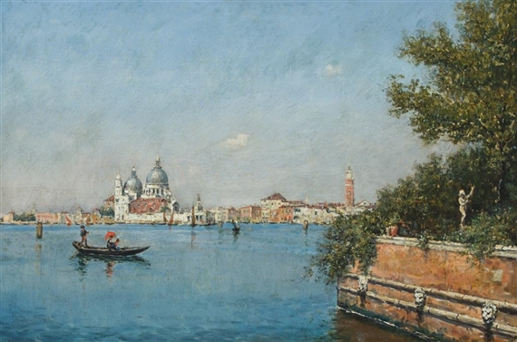 Martin Rico y Ortega | A View in Venice | MutualArt