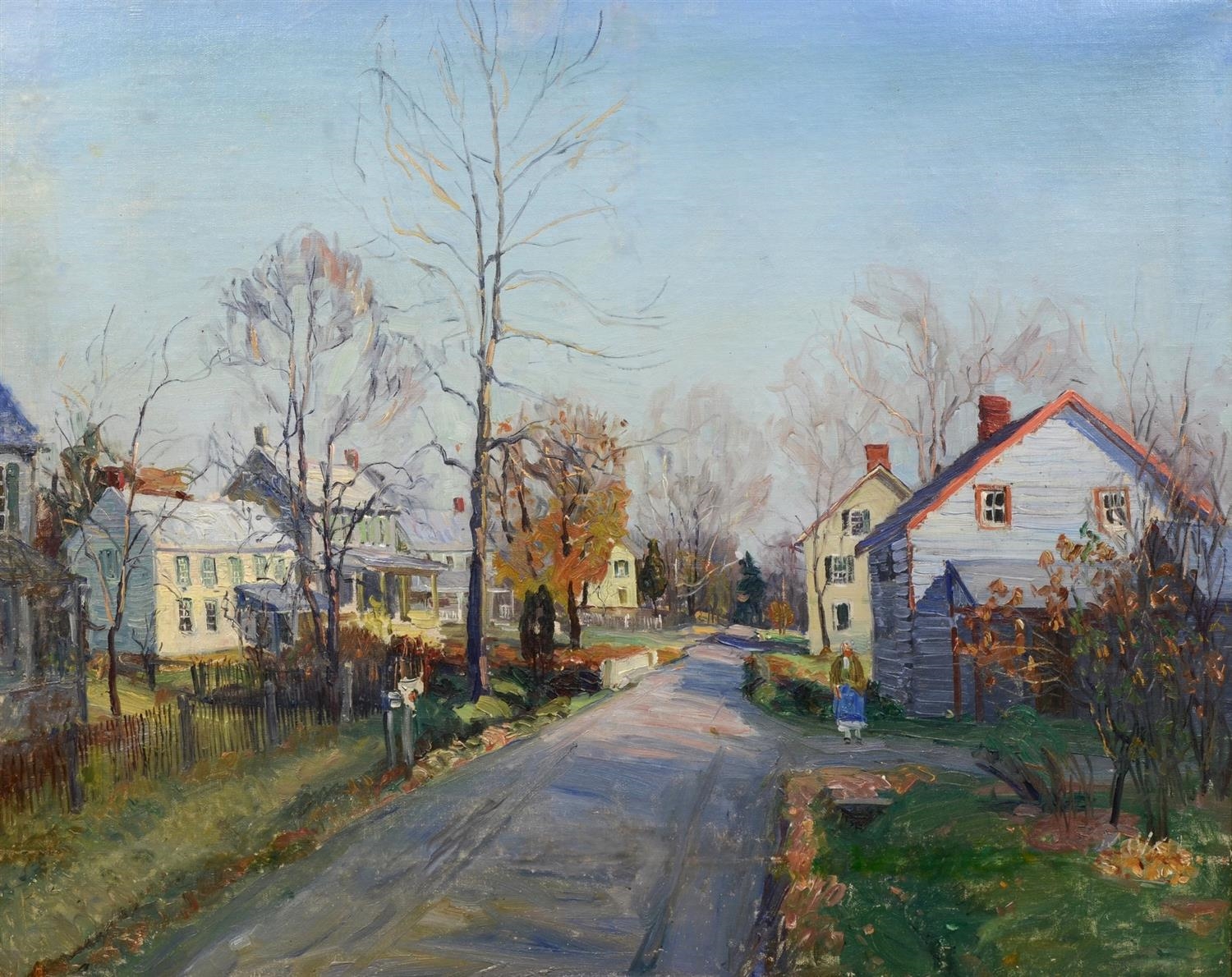 Walter Emerson Baum | PENNSYLVANIA HILLS, WINTER | MutualArt