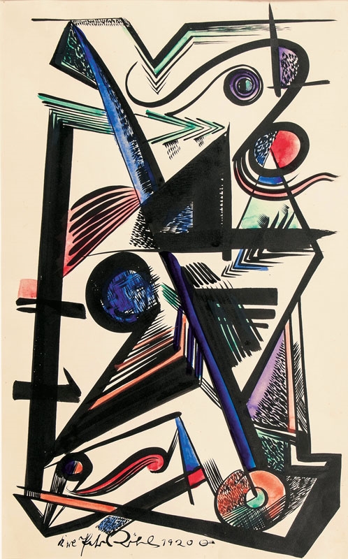 Karl Peter Röhl | Composition (1920) | MutualArt