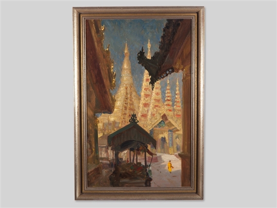 Hugo Vilfred Pedersen | Far Eastern Temple | Artwork performance at ...