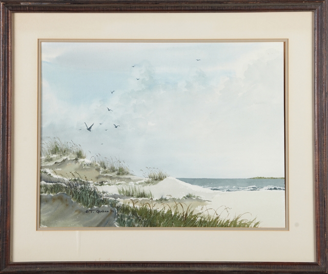 Ted Graham | Sand Dunes at the Beach (1978) | MutualArt