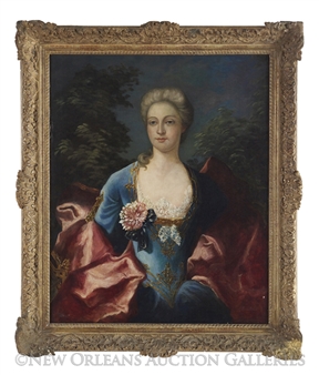 Jean-Sebastien Rouillard | 2 Works: Portrait of Madame Auguste Jacobe ...