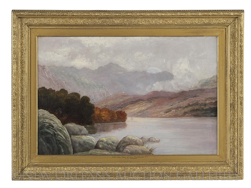 Henry Simpson | The Foot of the Highlands (1908) | MutualArt