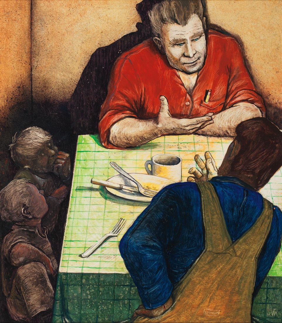 William Kurelek | Stories of the Old Country (1967) | MutualArt