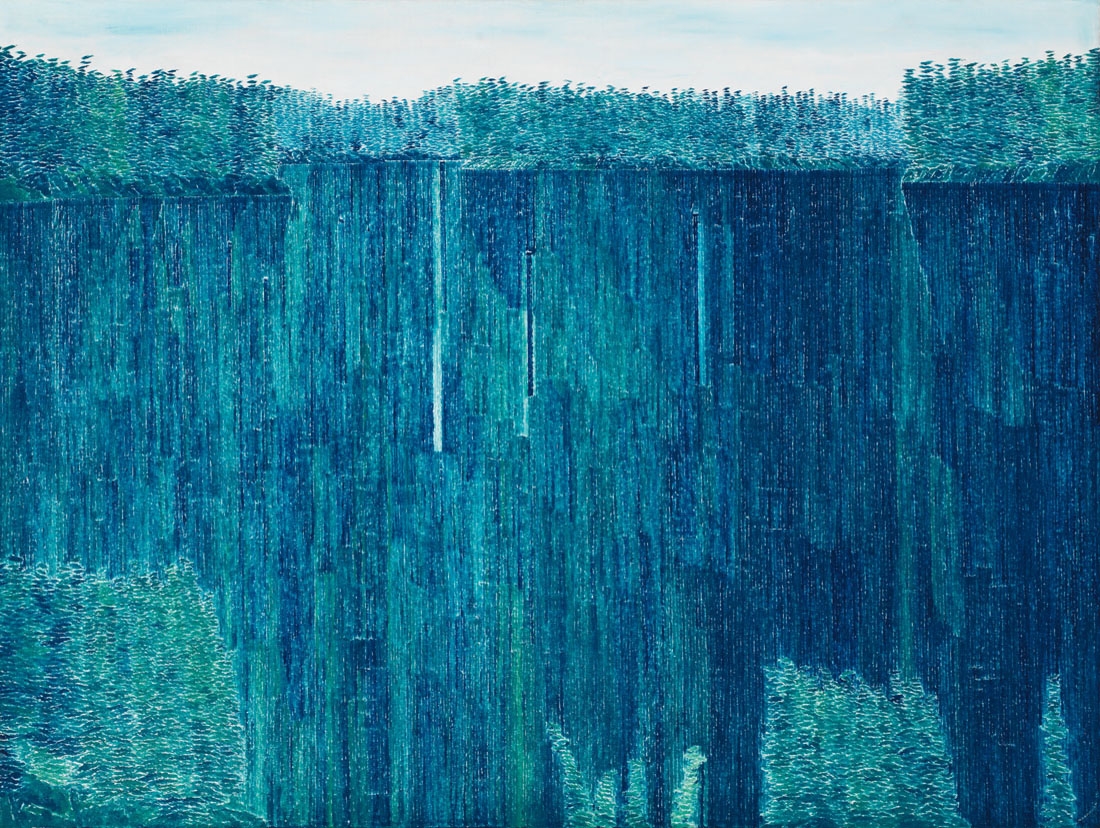 Kazuo Nakamura | Blue Reflections (1965) | MutualArt