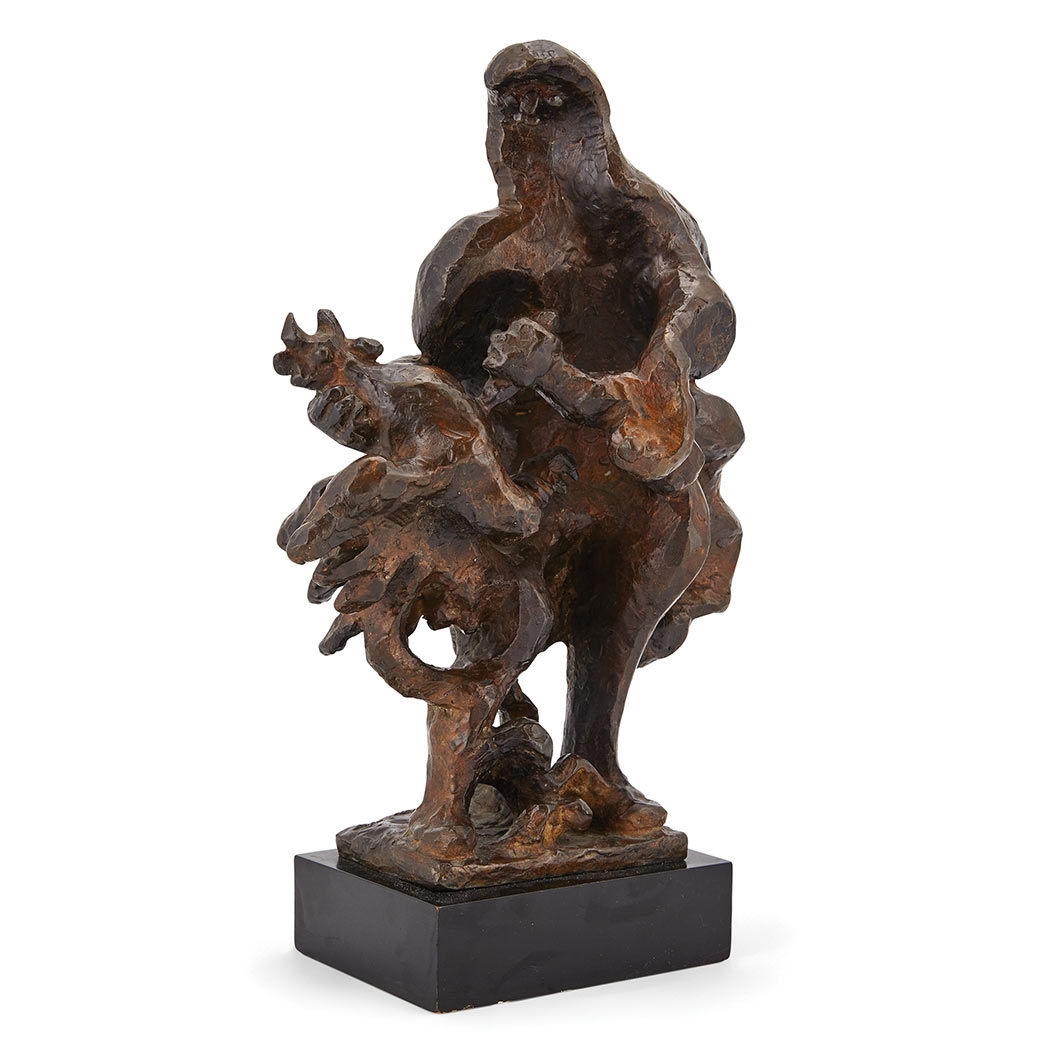 Jacques Lipchitz | Prometheus Strangling the Vulture (1943) | MutualArt