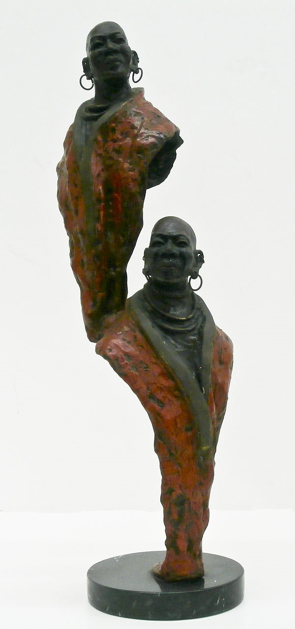 Ed Dwight | TWO AFRICAN GENTLEMAN (1989) | MutualArt