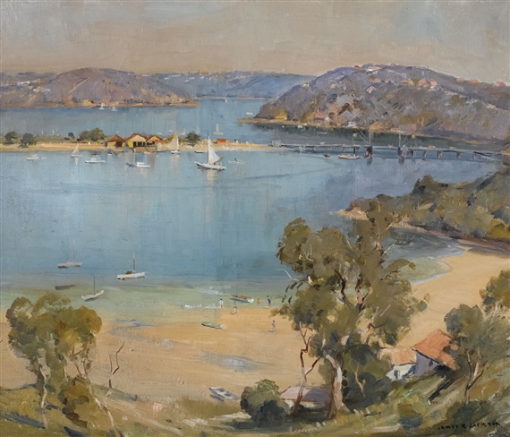 James R. Jackson | Low Tide, The Spit, Sydney Harbour | MutualArt