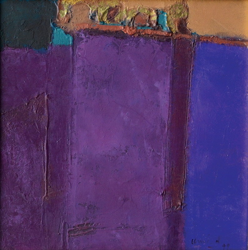 Umi Dachlan | The Purple and the Violet with Gold leaf Accent (1999 ...