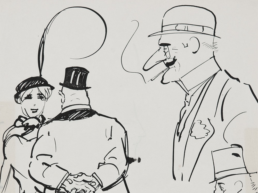 Arthur Paunzen | The Flirt (1920) | MutualArt