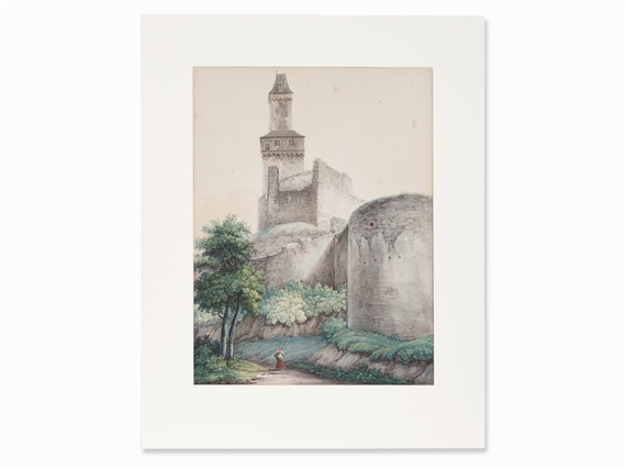 Christian Georg Schütz I | Castle Cronenberg (1806) | MutualArt