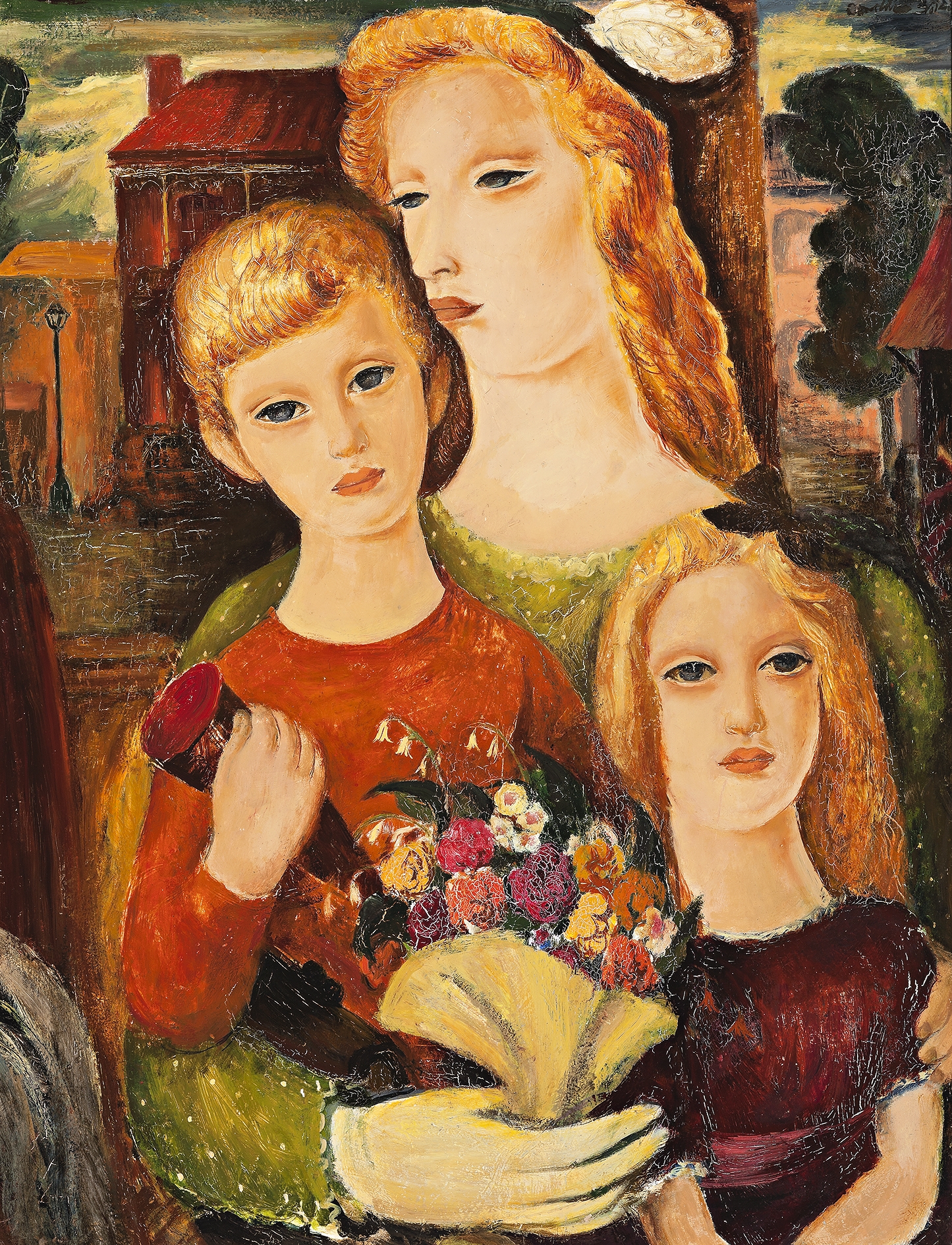 Constance Stokes | Green gum nuts (1933) | MutualArt