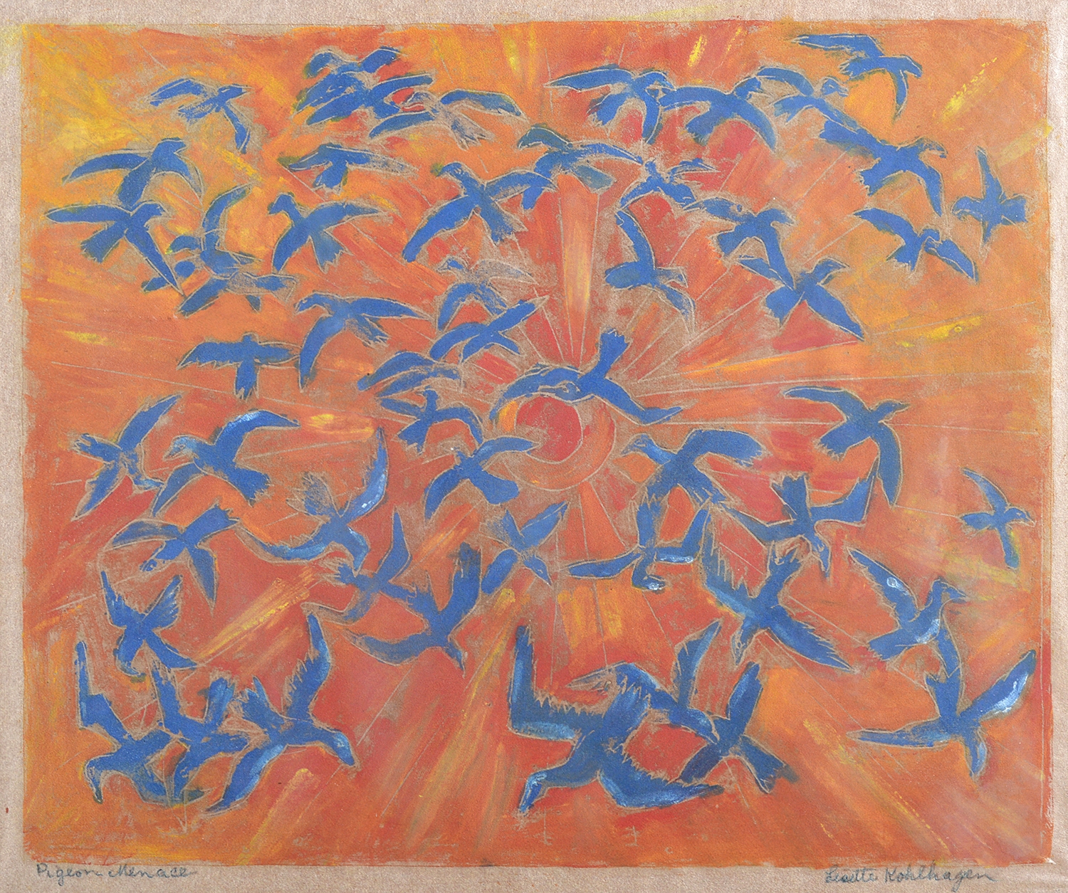 Lisette Kohlhagen | Pigeon Menace | MutualArt