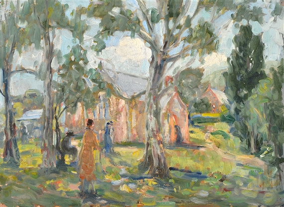 Marie Anne Tuck | Sunday at Glen Osmond Church | MutualArt