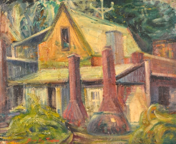 Francis Roy Thompson | The Artist's Studio, Kent Town | MutualArt