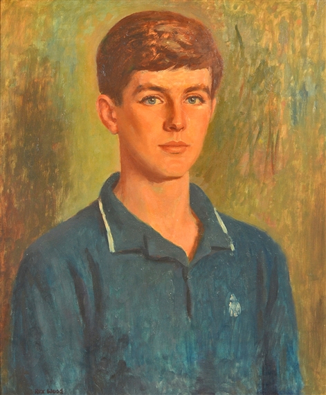Rex Wood | Portrait of a Young Man | MutualArt