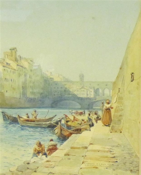Alexander Henry Hallam Murray | Florence in a blue haze | MutualArt
