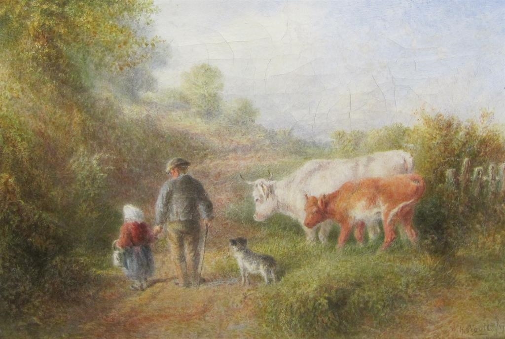 William Henry Pigott | On a Country Track | MutualArt